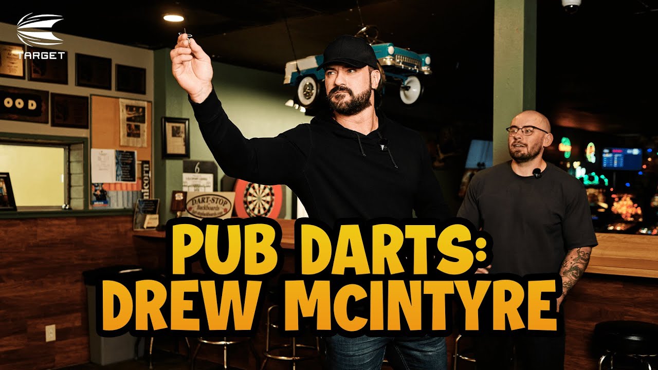 Pub Darts with Drew McIntyre | One of the biggest stars in WWE steps up ...