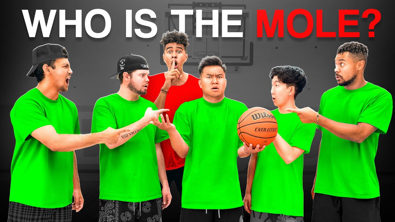 7 Hoopers vs 1 Secret MOLE - YouTube
