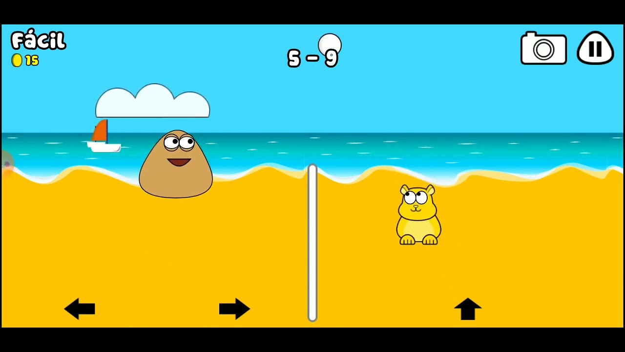 5-10 a la mascota de pou!!! - YouTube