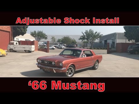 DIY - Install Rear Adjustable Shocks '66 Mustang