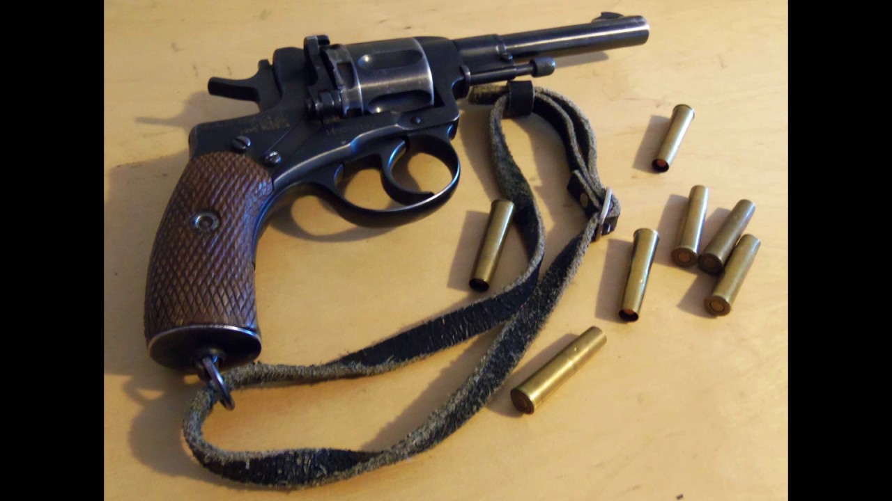 Nagant Revolver; alternate way to fire - YouTube
