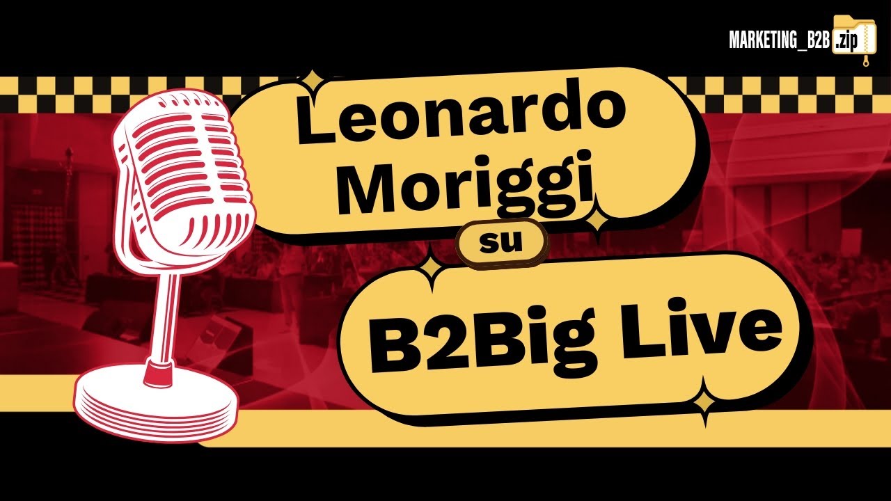 Intervista Leonardo Moriggi su B2Big Live - CIM LASER - YouTube