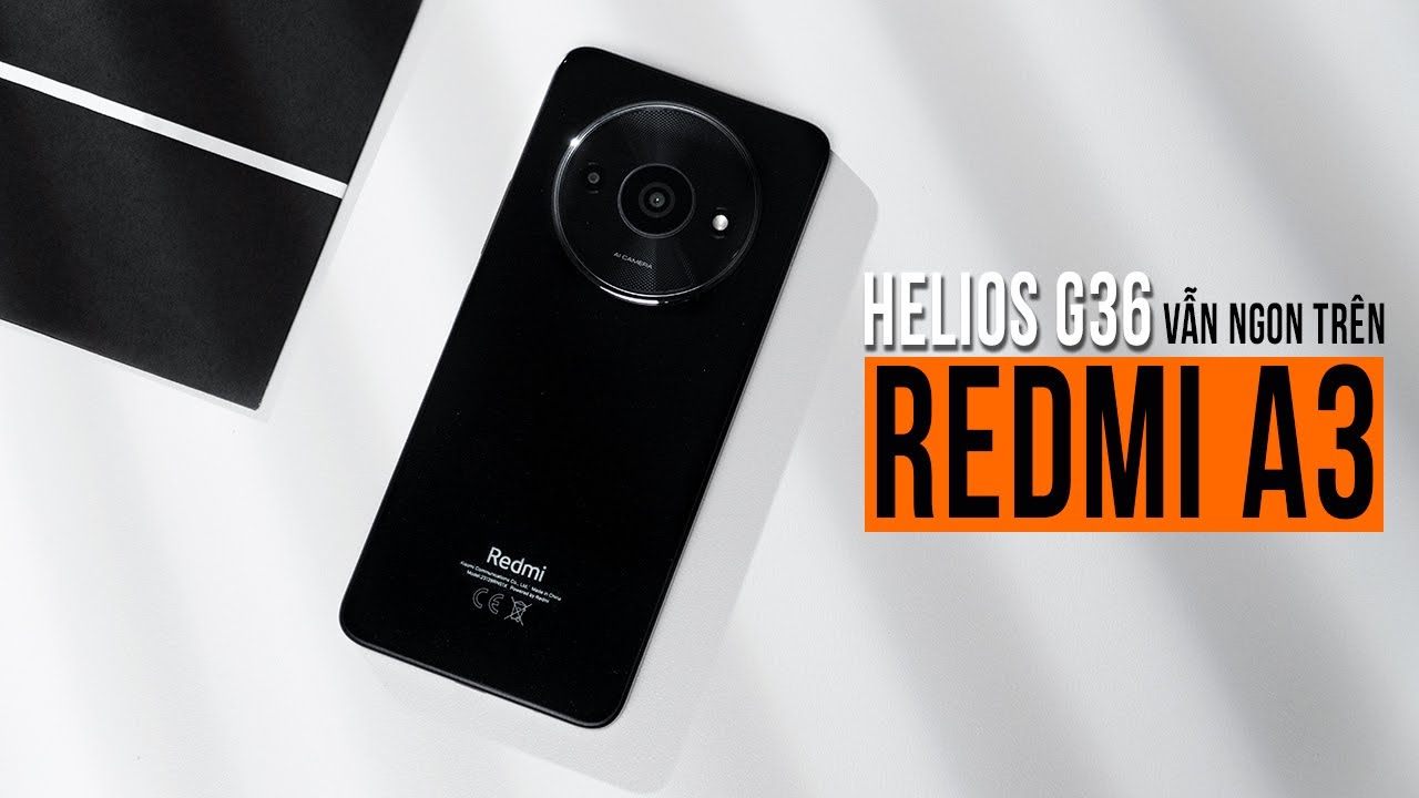 Helio G36 vẫn rất ngon trên Redmi A3 - YouTube