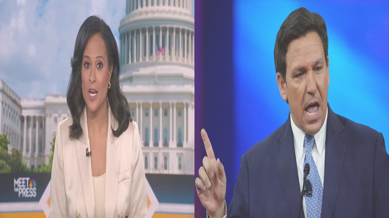 Ron DeSantis EMBARRASSED Kristen Welker & Shows NBC Is USELESS - YouTube