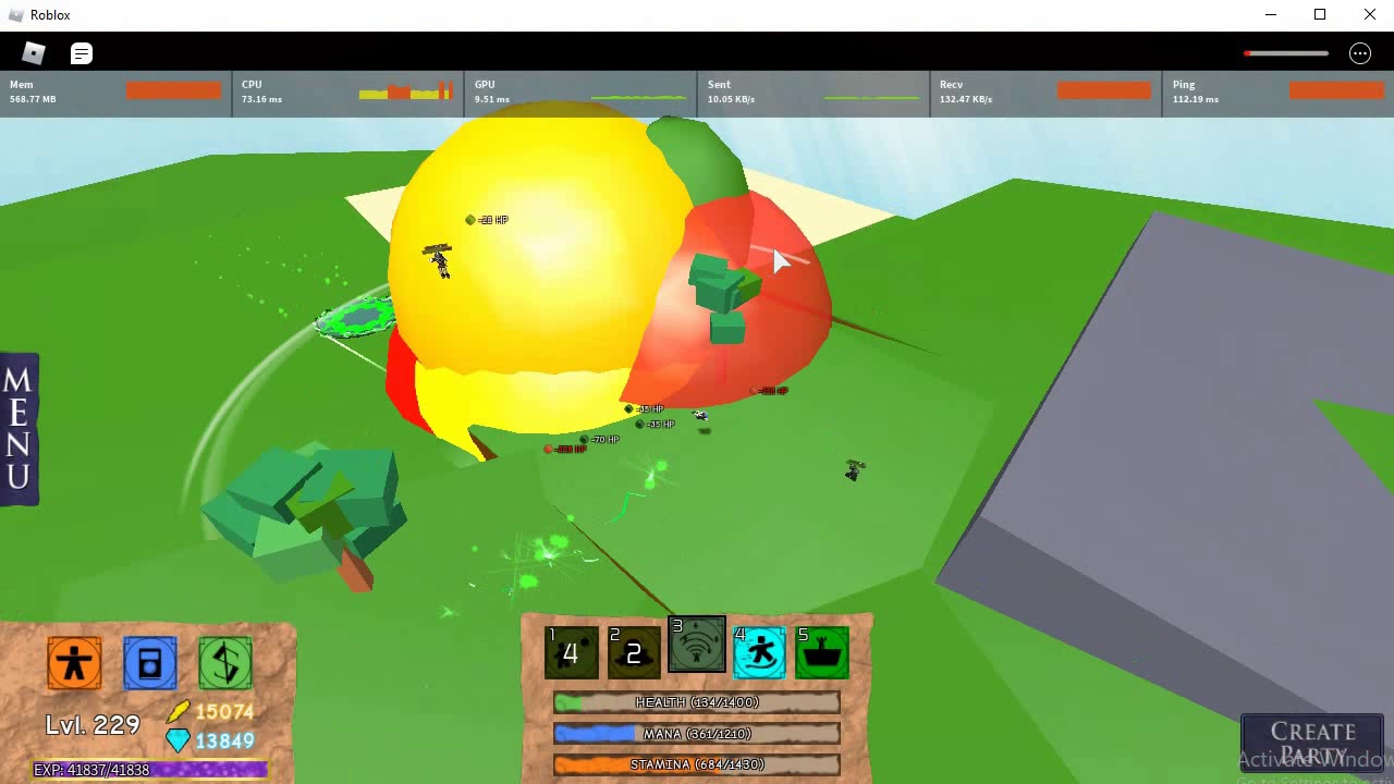 Pvp in Elemental Battle grounds - YouTube