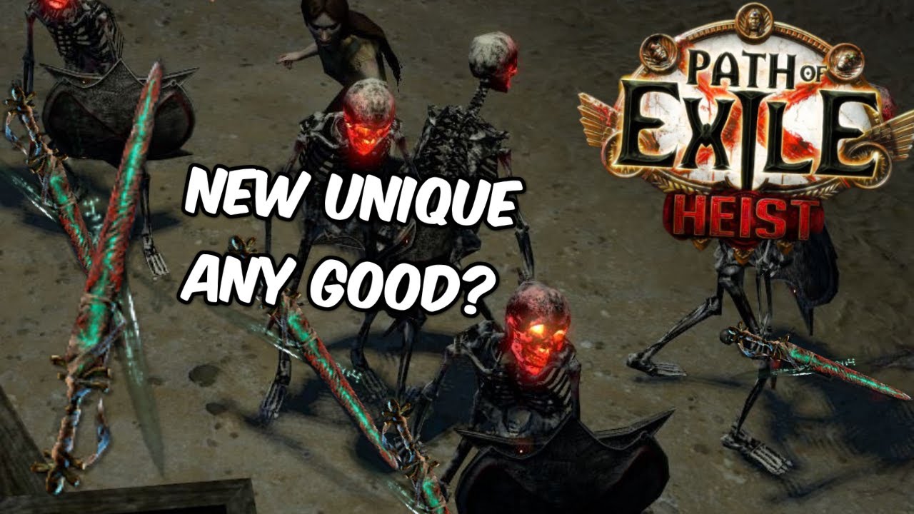 Iron Mass Poison Skeletons Build | PoE Heist 3.12 - YouTube