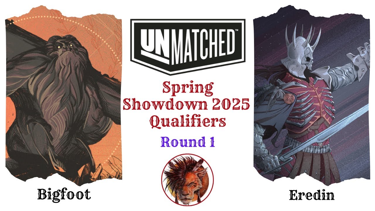 Bigfoot vs Eredin - Unmatched Tournament Gameplay - Spring Showdown ...