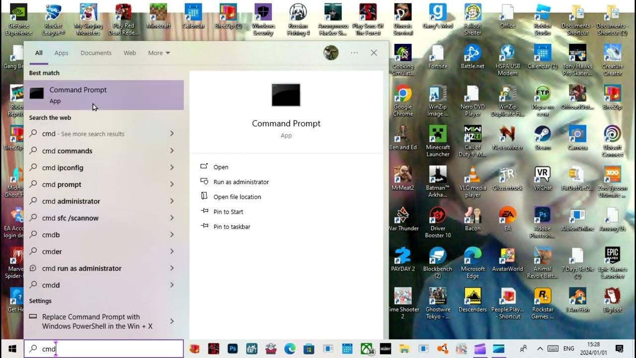 how to create running dude animation on cmd - YouTube