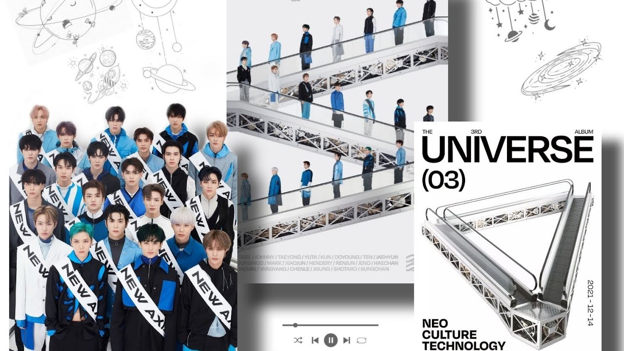 Unboxing album Universe NCT 2020 - YouTube