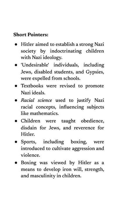 Youth in Nazi Germany Class 9 SST NCERT History Chapter 3 - YouTube