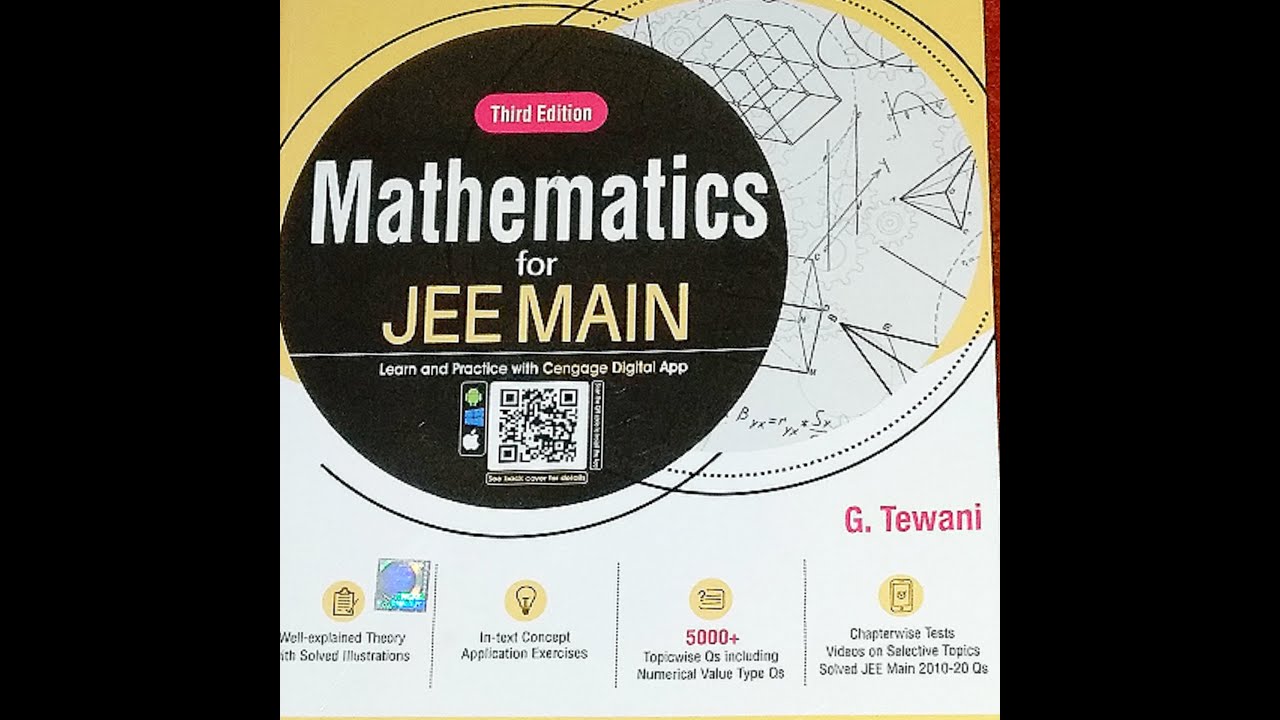 JEE MAINS 2022 CENGAGE MATHEMATICS BOOK | JEE 2022 - YouTube