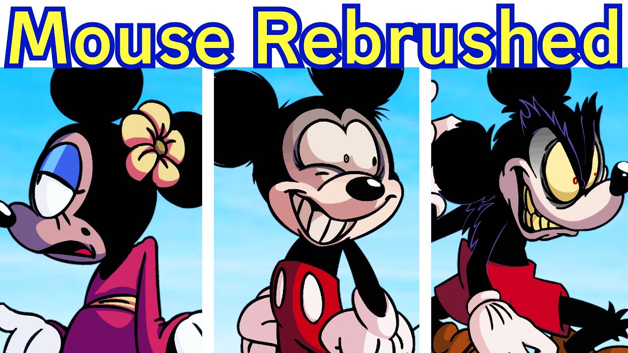 FNF VS MOUSE REBRUSHED 2025 - Rookies Edition (Disk 1 Demo) - YouTube