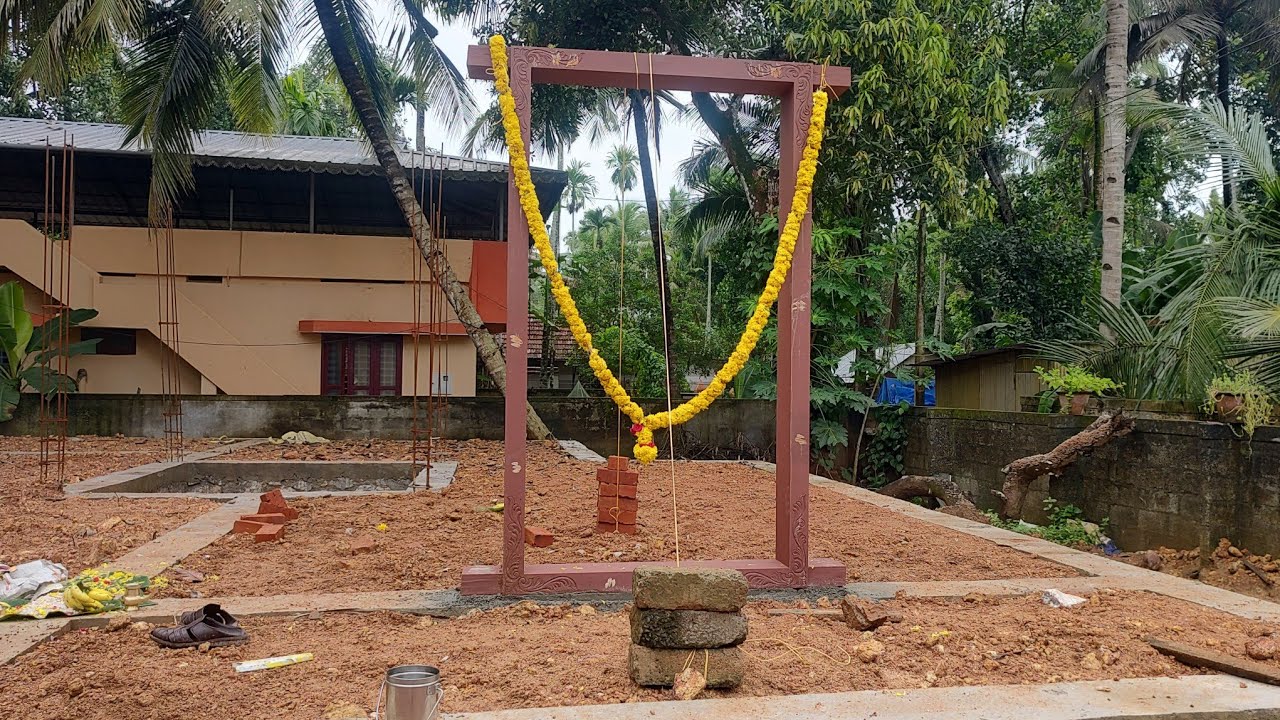 വീടിന്റെ കട്ടിള വെയ്പ്പ് ചടങ്ങ് | kattala veppu function | september 11 ...