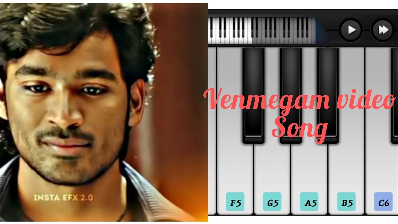 venmegam video song 💔/yaaradi Nee Mohini/perfect piano music 🎵 🎵 - YouTube