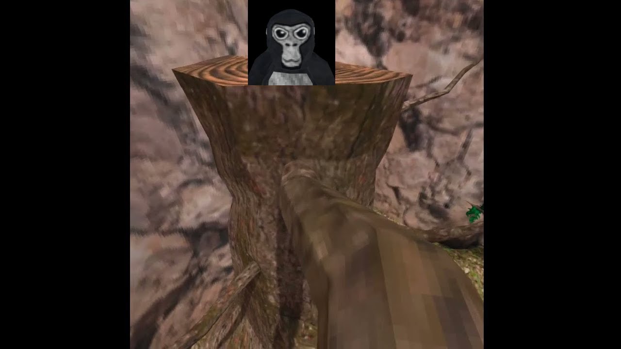 How To Get On Top Of The Tree Stump In Gorilla Tag VR - YouTube