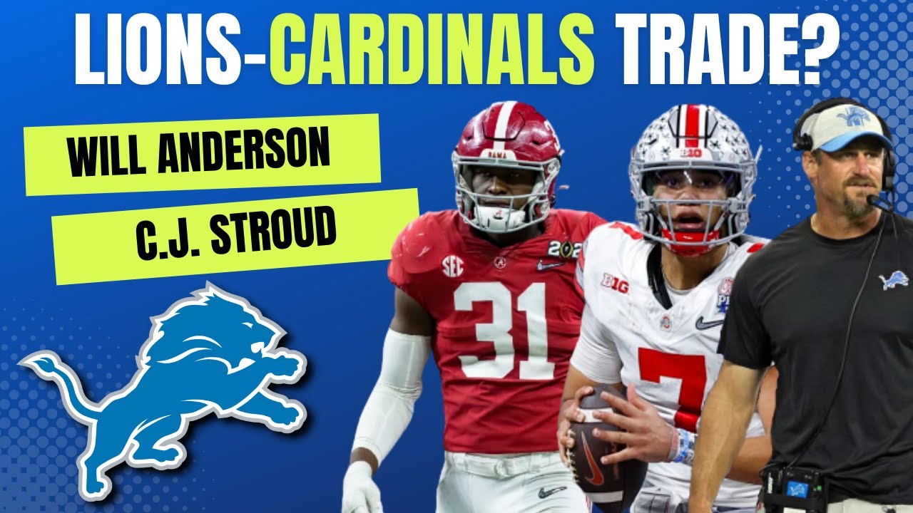 Detroit Lions Ready To Trade Up To Pick 3 With The Arizona Cardinals ...