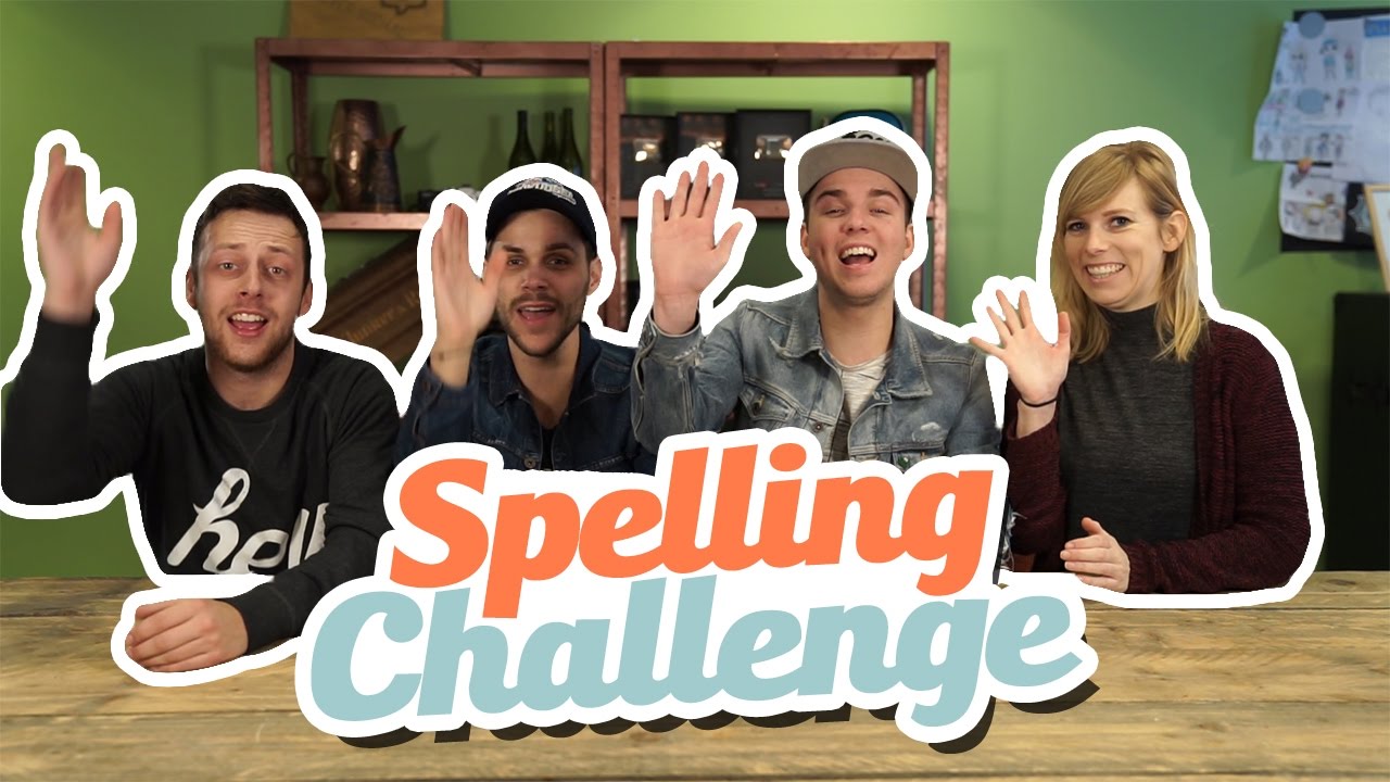 SPELLING CHALLENGE! - YouTube