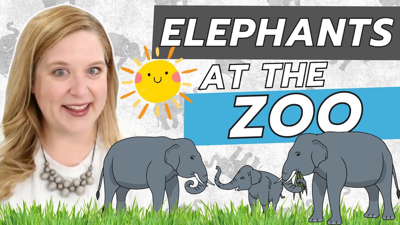 Elephants at the Zoo - Online Circle Time Preschool Class all about ...