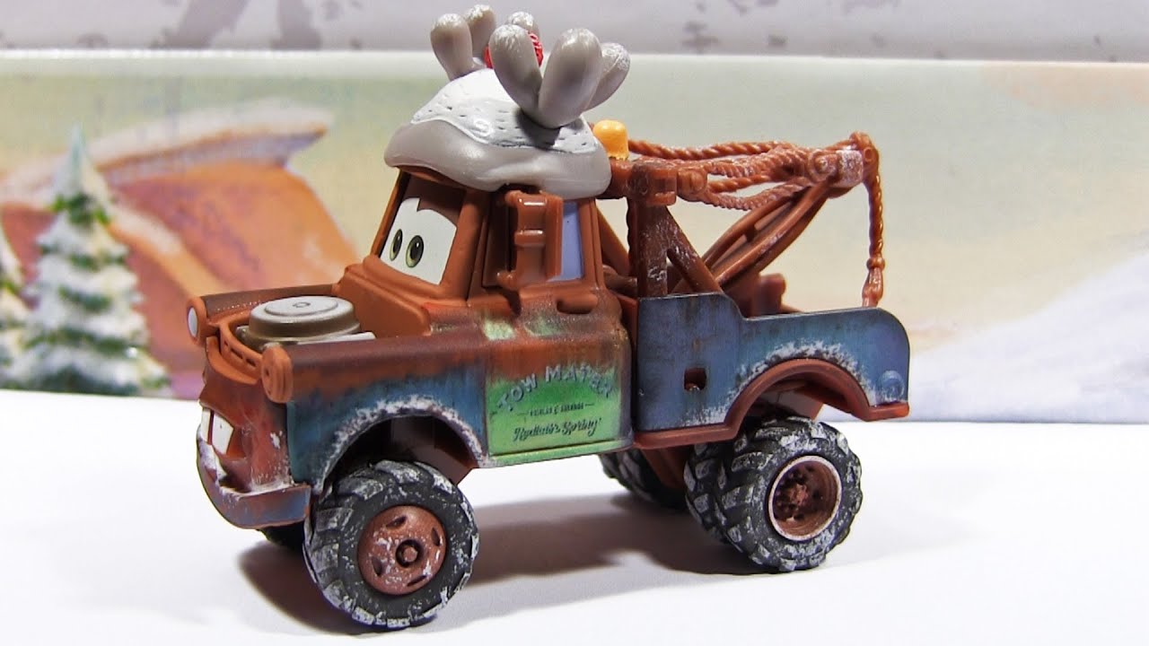 Disney Cars Reindeer Mater Story Tellers Die-Cast Toy Pixar Cars Mattel ...