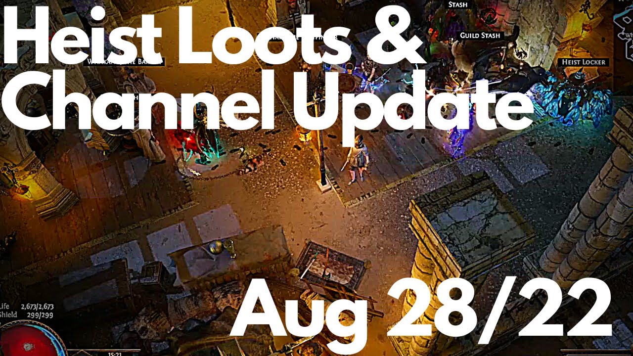 Path of Exile: Heist loot August 28/22 - YouTube