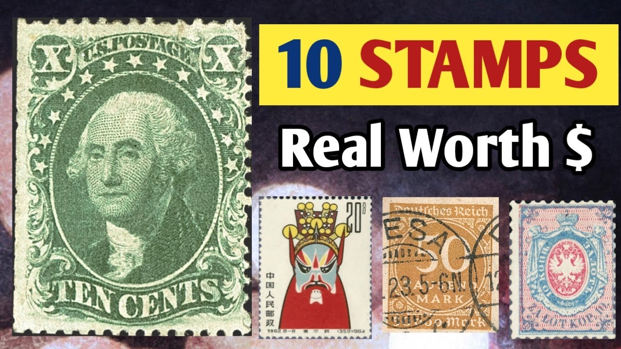 Most Expensive Stamps In The World - Episode 6 | 10 Postage Stamps ...