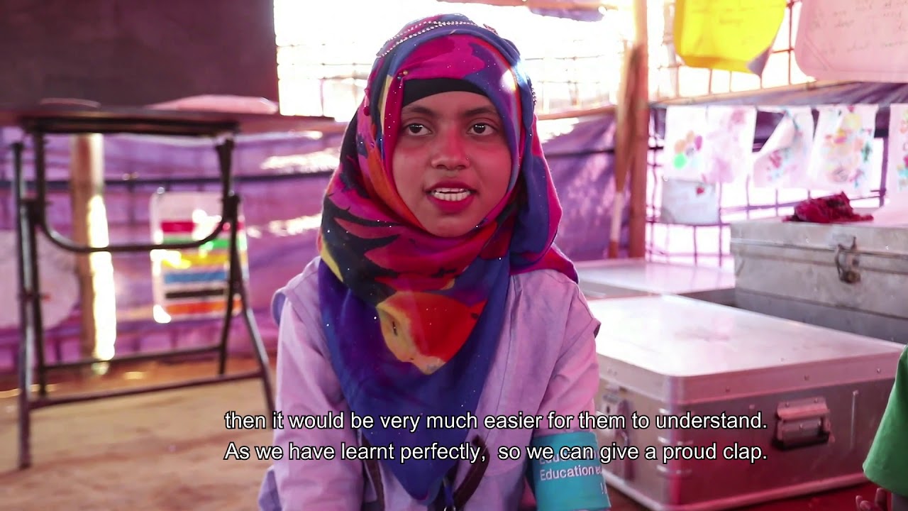 Use in ECD kit Box in Rohingya Children's - YouTube