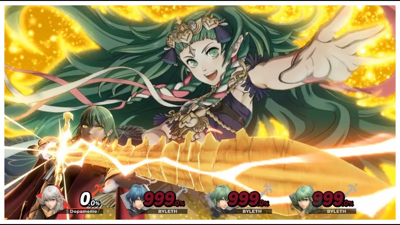 SSBU: Byleth Final Smash HD (Including Sora) - YouTube