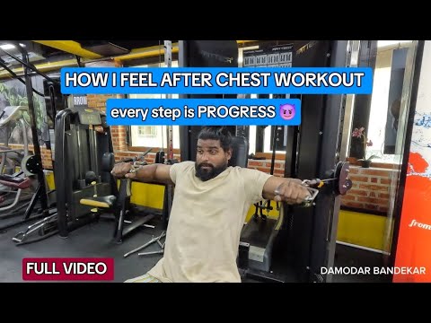 EVERY STEP IS PROGRESS | FULL CHEST WORKOUT #gym #motivation # ...