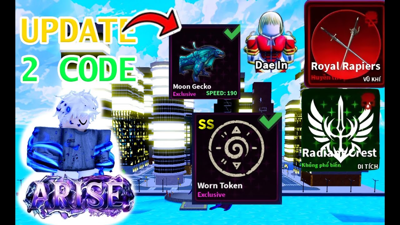 ARISE CROSSOVER | HỆ THỐNG DANH HIỆU UPDATE ĐẢO VÀ 2 CODE MỚI NHẤT CÙNG ...