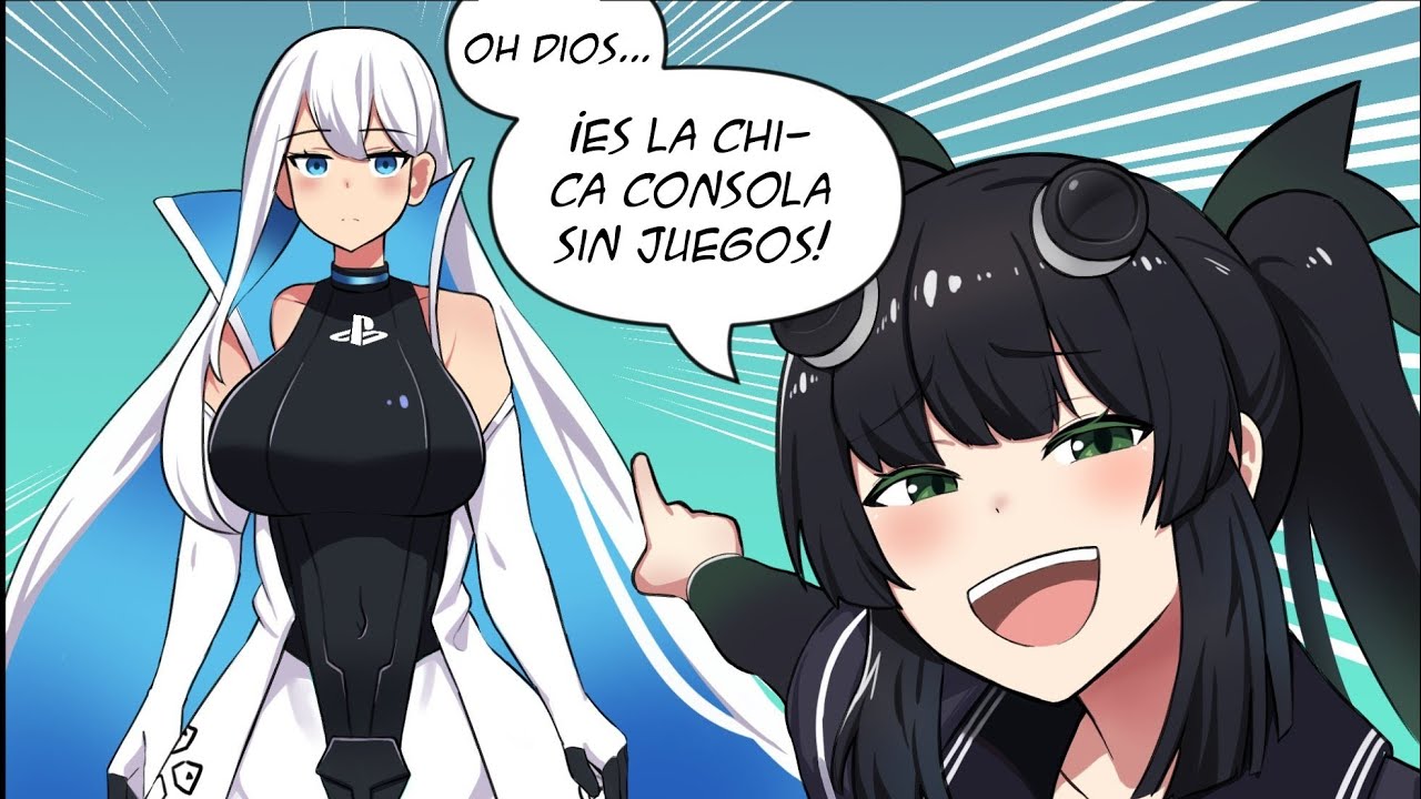 PlayStation se encuentra con una nueva waifu 😧 [Comic en español] # ...