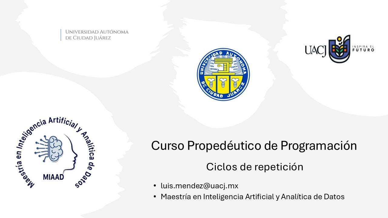 Ciclos de Repeticion en Python - YouTube