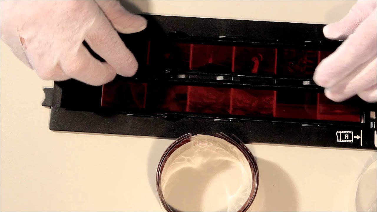 Scanning Film: Removing dust - YouTube