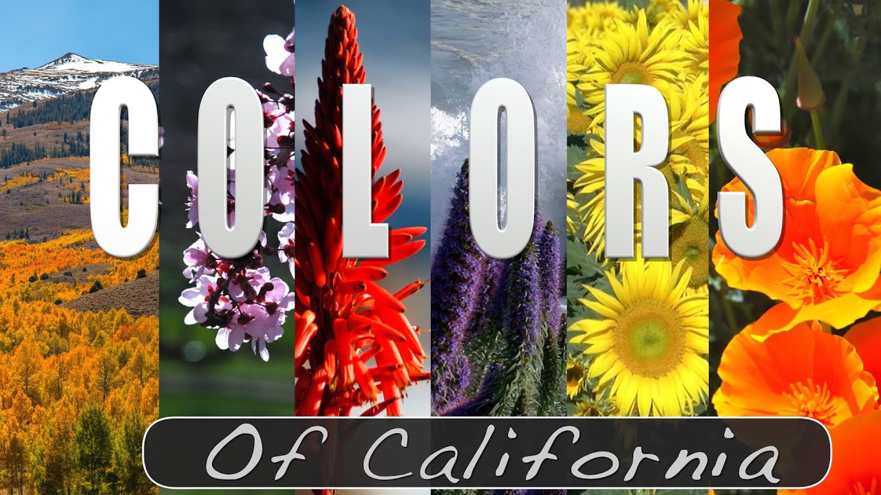 Colors of California - YouTube