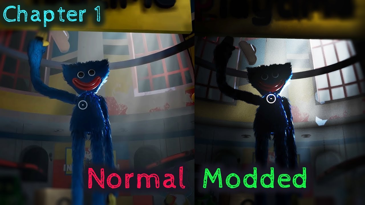 Poppy Playtime Modded Graphics - Chapter 1 - YouTube