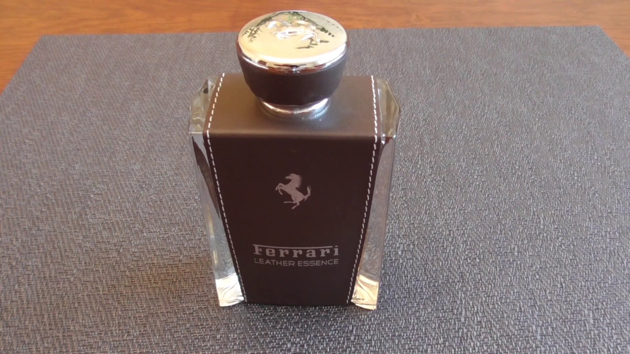 Perfumy Ferrari Leather Essence - YouTube