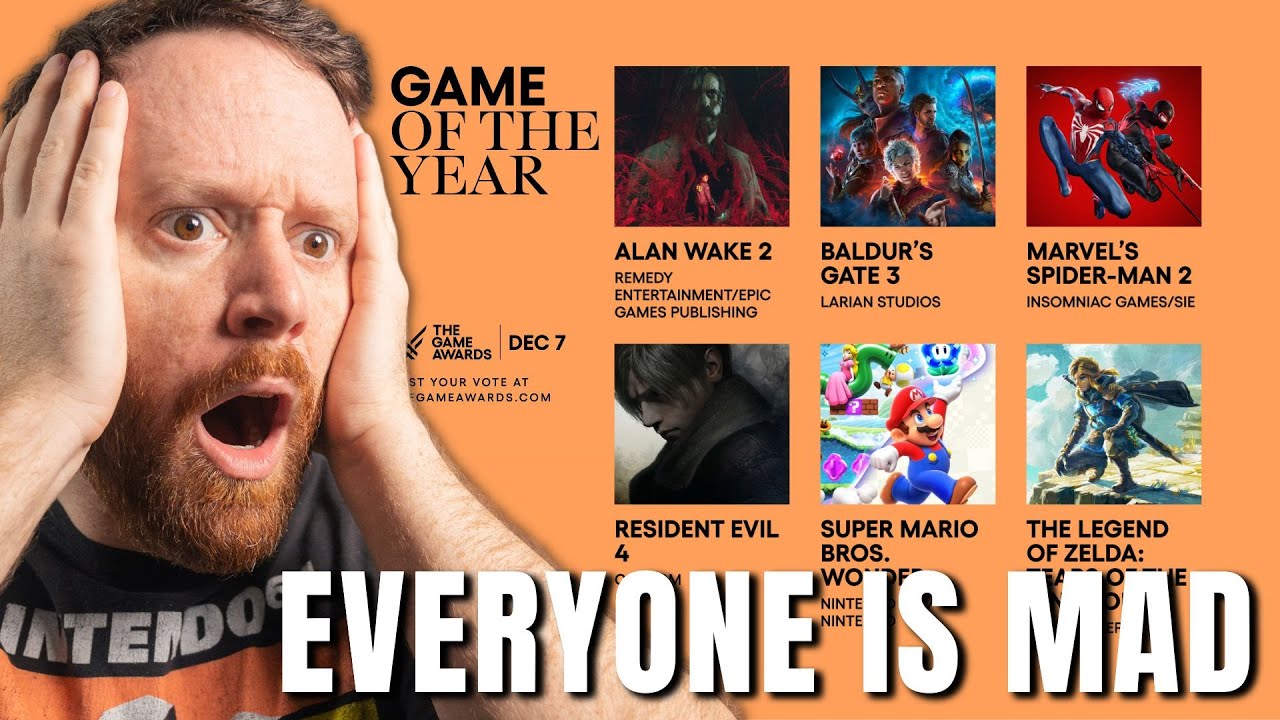 Everyone Is Mad About GOTY Nominations - YouTube