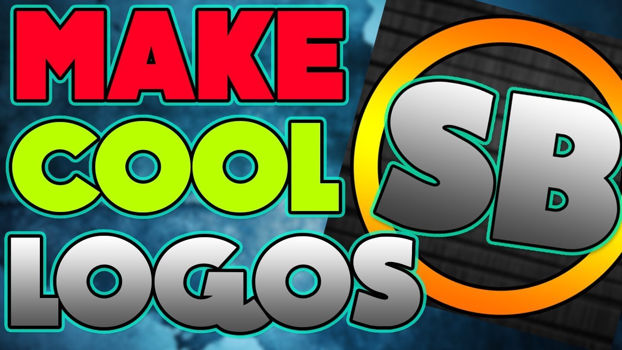 How To Make A Cool Logo for Your Youtube Channel - YouTube
