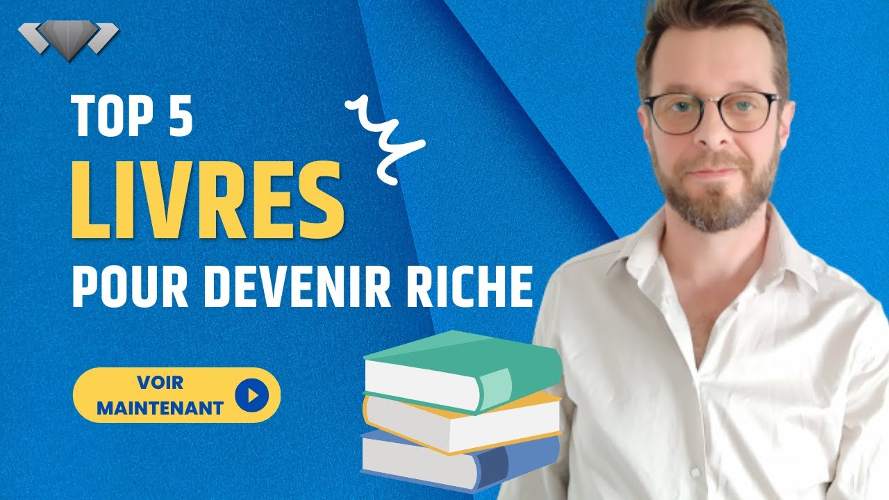 📚 TOP 5 livres pour devenir riche et atteindre la liberté financière ...