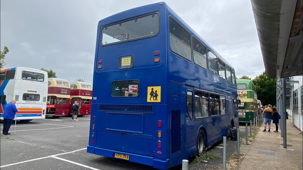Preserved Blue Star 1801 HX51 ZRA| Heading to Alton bus rally 2024 ...