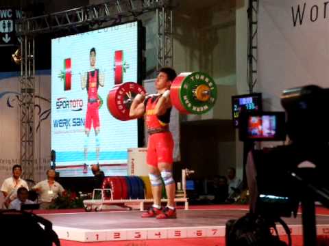 LIAO Hui (CHN)69kg World record 198kg - YouTube