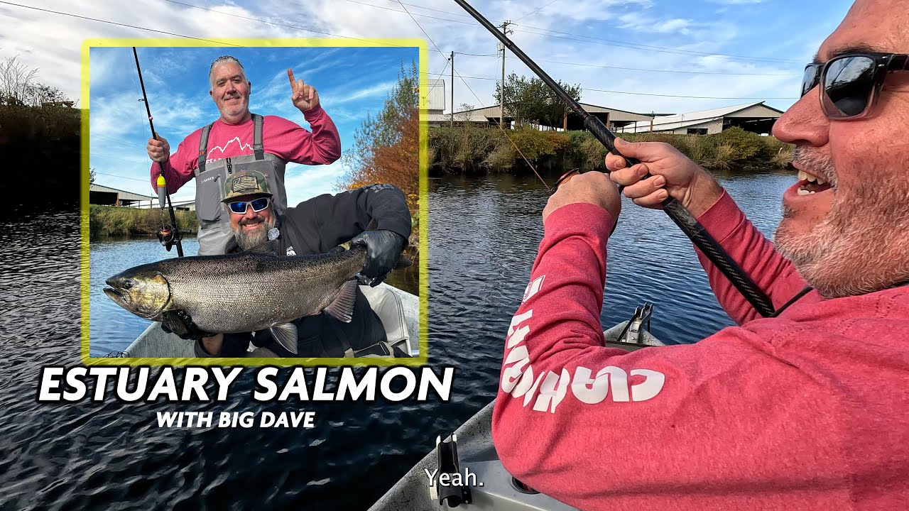 Big Oregon Coast Salmon For Jake - YouTube