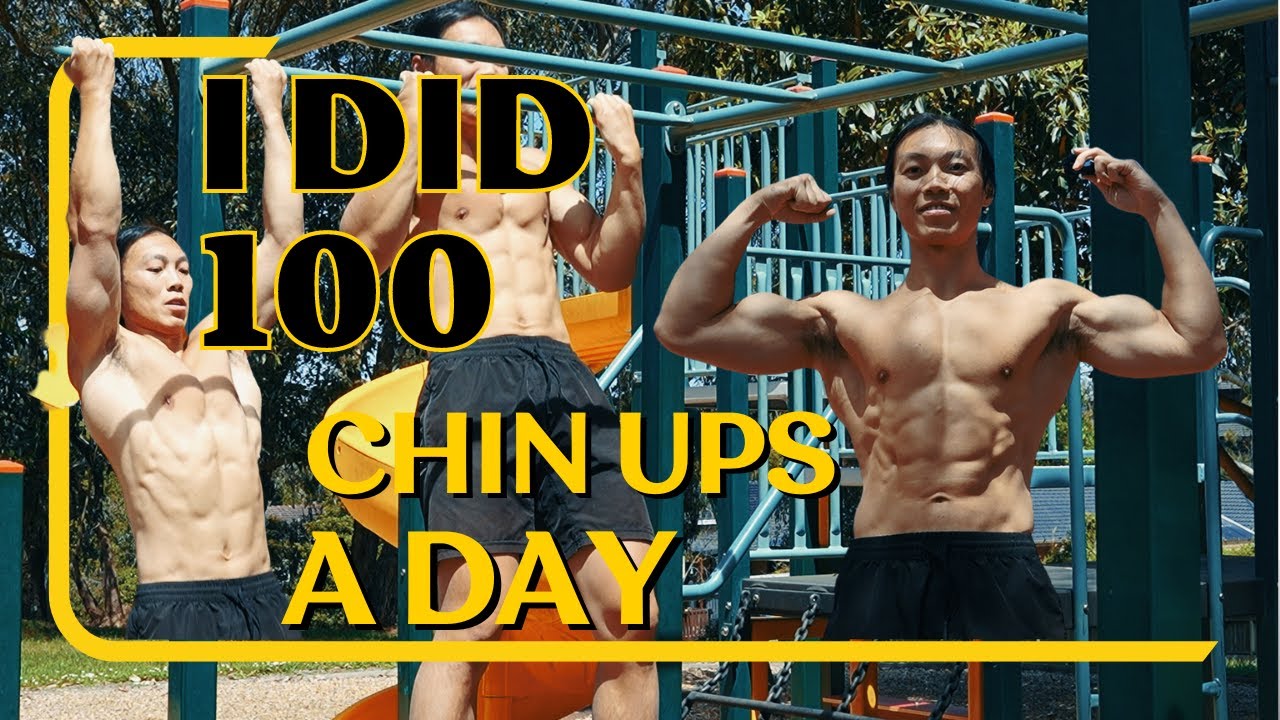 I did 100 Chin-Ups a Day for 30 days... And this is what HAPPENED ...