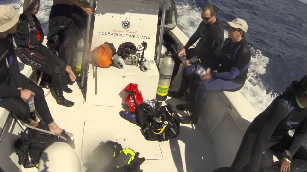 Scubaqua Dive Center St. Eustatius / Statia - YouTube