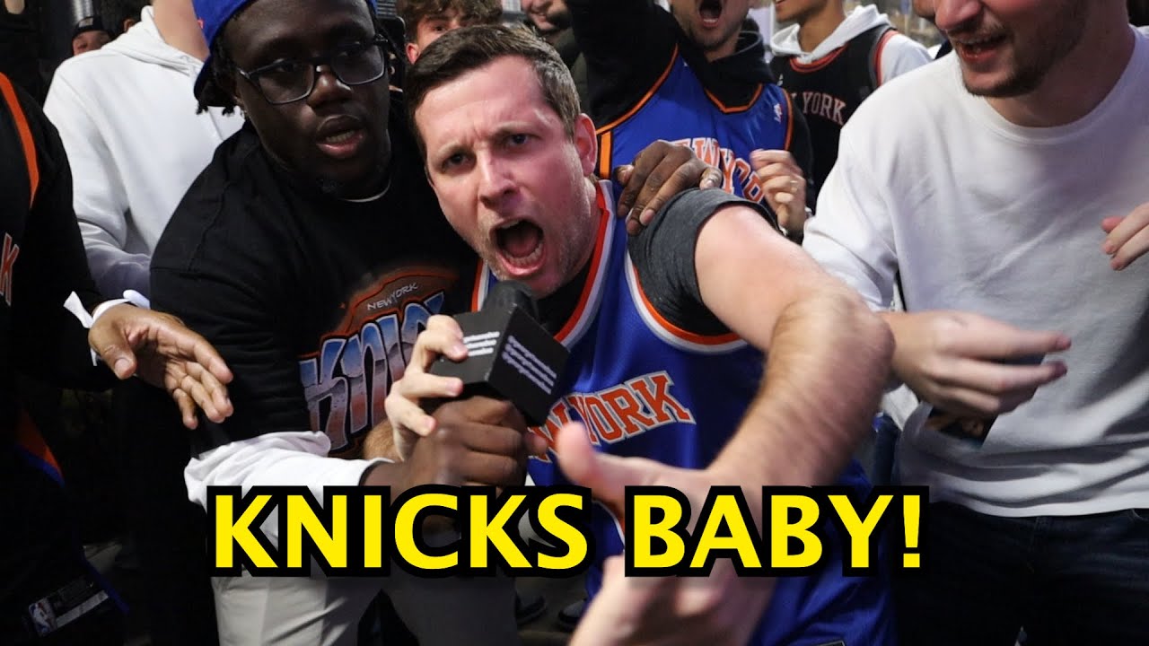 Interviewed New York Knicks Most Insane Fans - YouTube