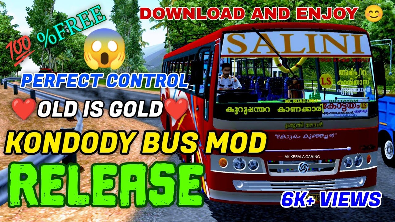 💥 KONDODY V1 BUS MOD RELEASE💥/SURPRISE RELEASE/കാത്തിരിപ്പിനു വിരാമം💥😍 ...