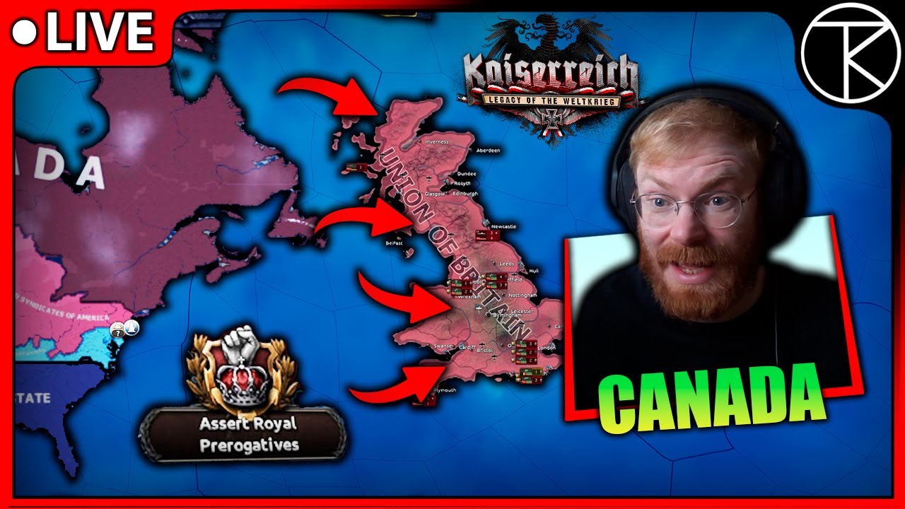 🔴LIVE — (1) CANADA TAKING BACK THE UK CHALLENGE - KAISERREICH IS BACK ...