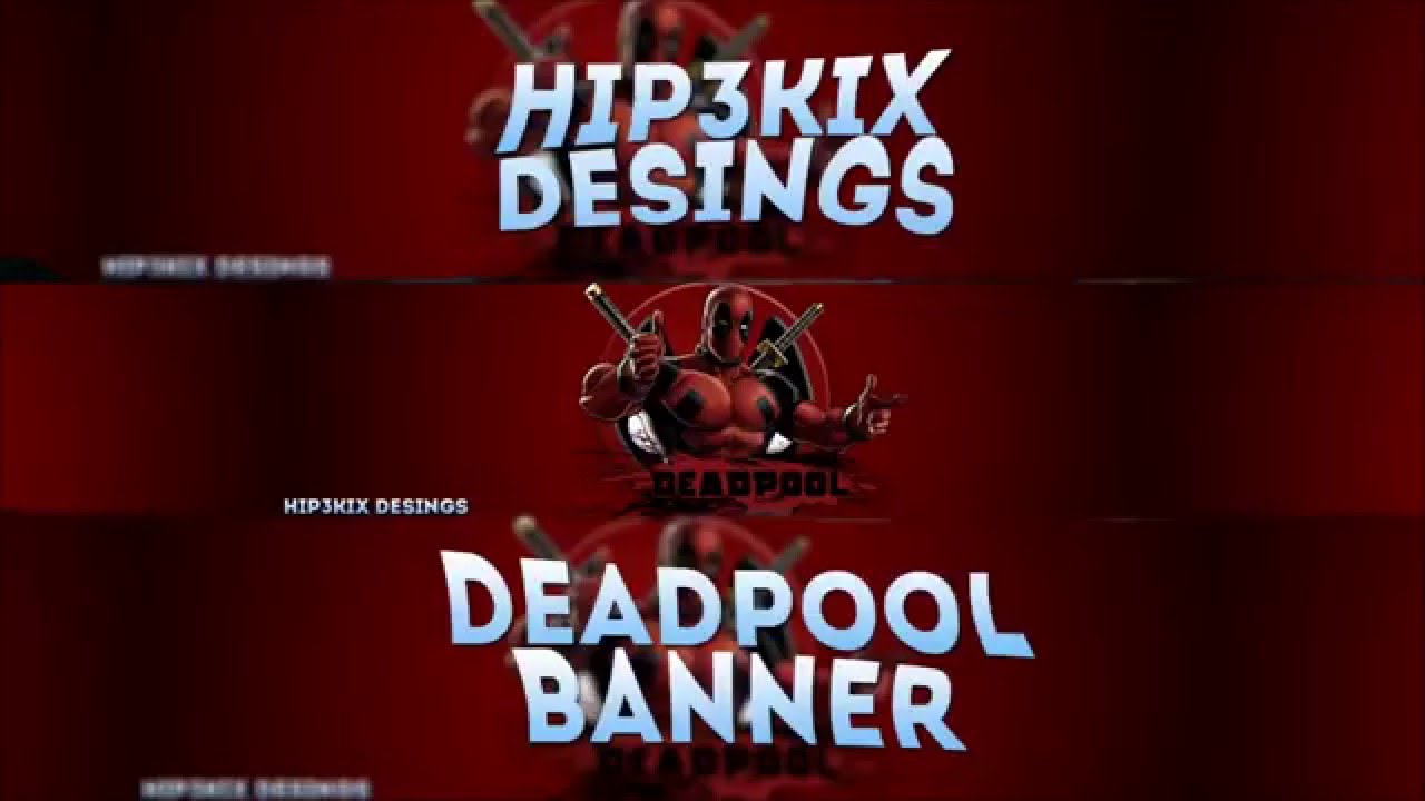 BannerSpeedART - Deadpool [1] - YouTube