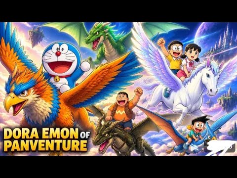 Doraemon’s Secret Trip to Japan! 🗾✨ | Nobita’s Time Travel Adventure