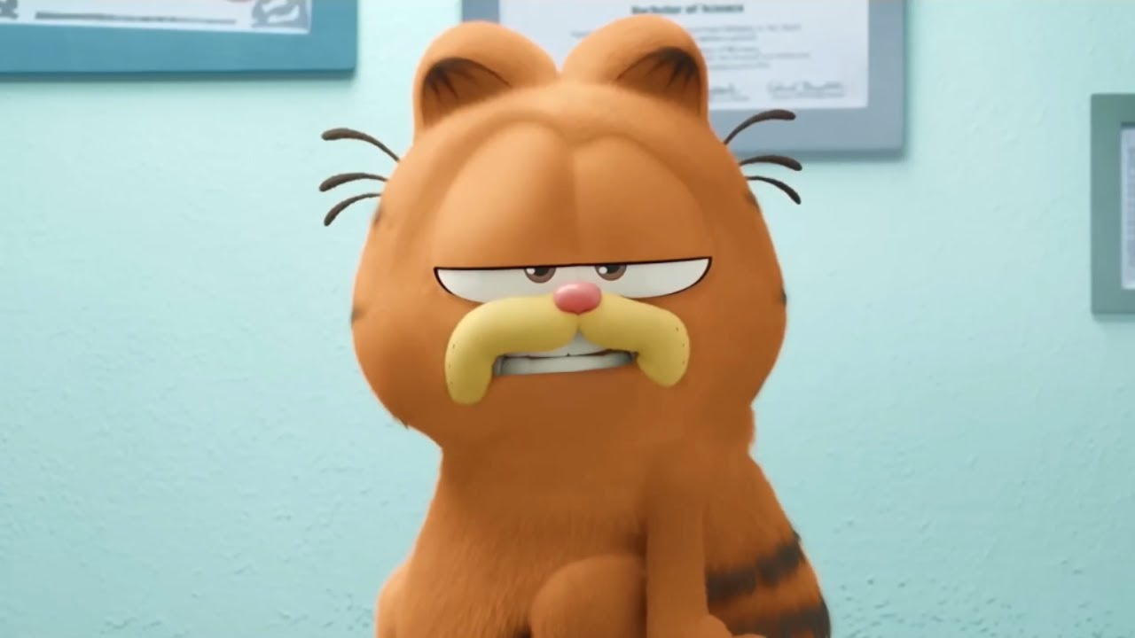 Garfield Window Meme (Movie) - YouTube