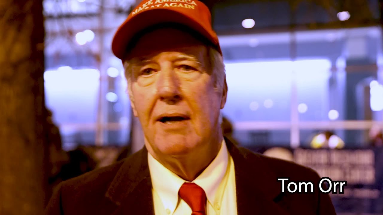 Tom Orr speaks about his experience at Trump's rally - YouTube